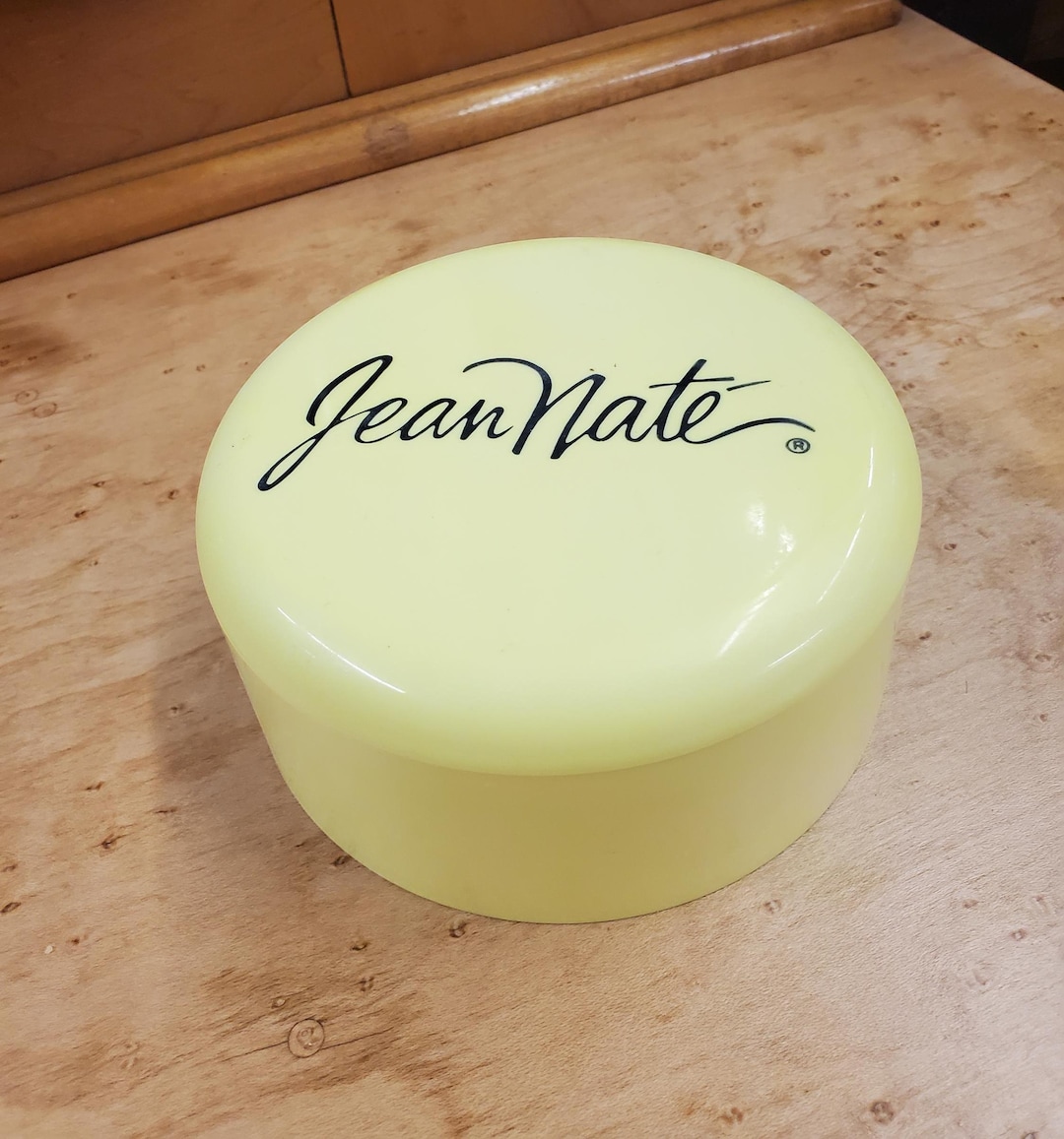 Jean Nate Perfume Dusting Powder 6 Ounce Container or Storage Box ...