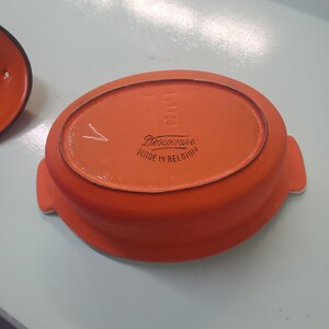 FE 18 Belgium, Small Decosware, Souffle Pan, Single Serving, Heavy Cast ...