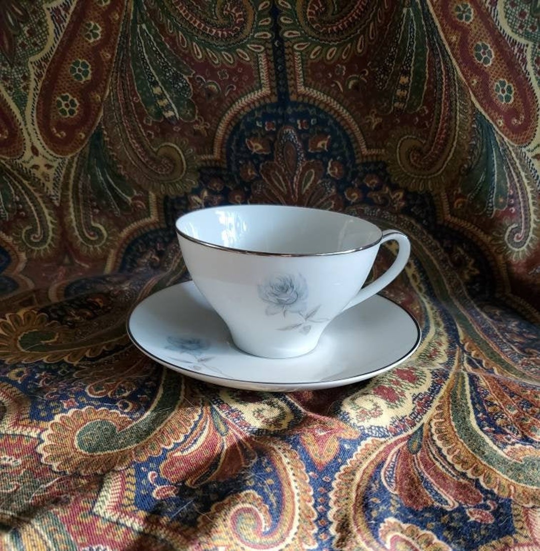Noritake Simone, Flat Tea Cup and Saucer, Fine China, Made in Japan ...