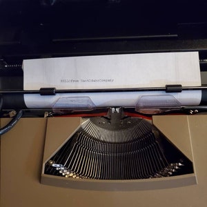 Working Sears the Graduate Electric Typewriter - Etsy
