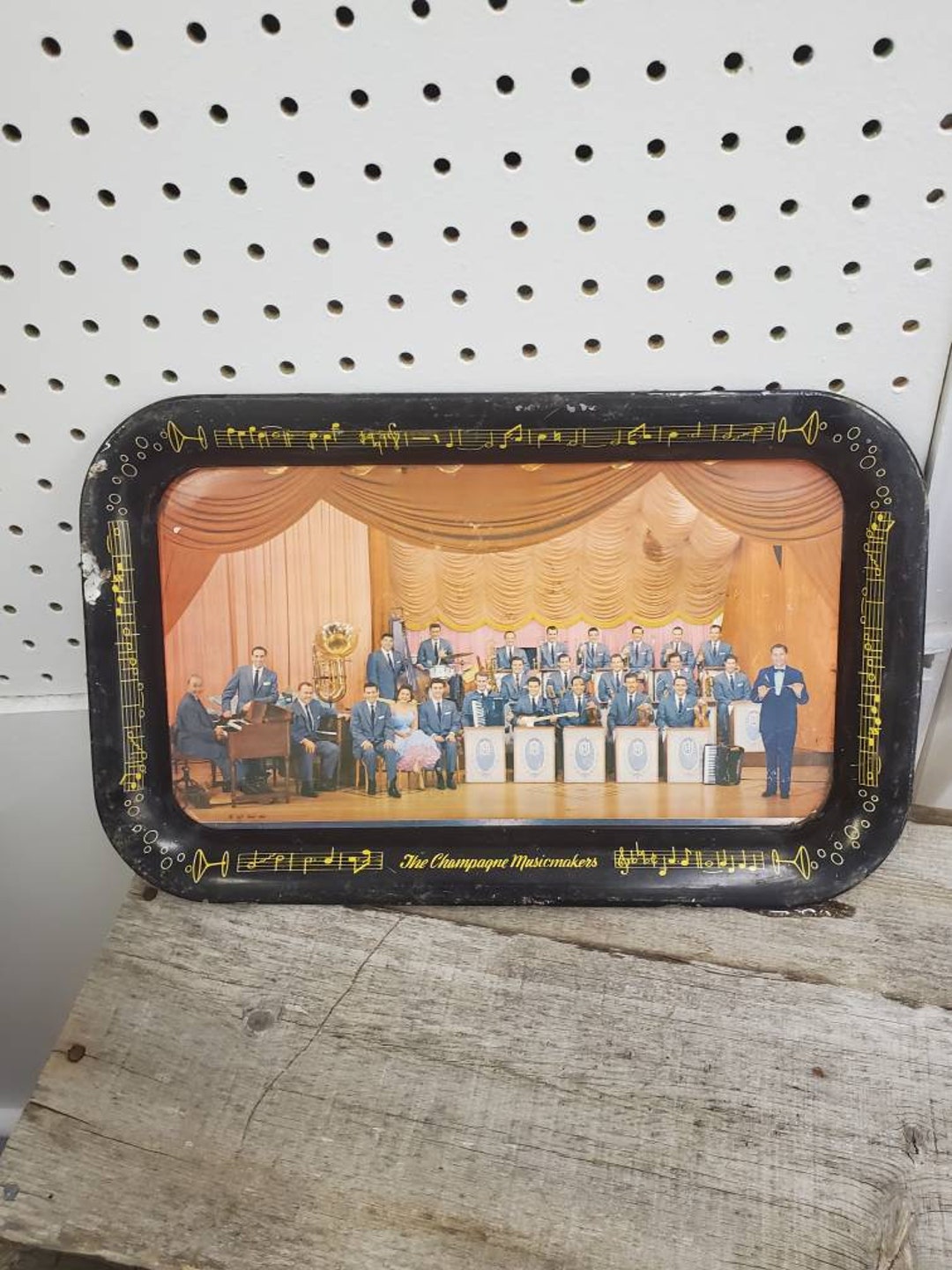Rustic, Lawrence Welk, the Champagne Music Makers, Tin Tray ...