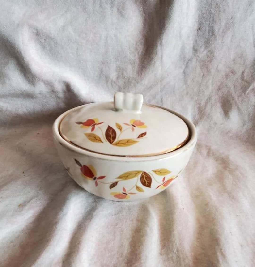 Mary Dunbar Collection, Jewel Tea, Medallion Drip Bowl With Lid, 1950s ...