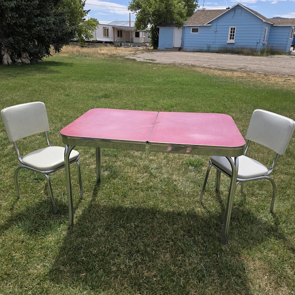 1950s Kitchen Table and Chairs - Etsy