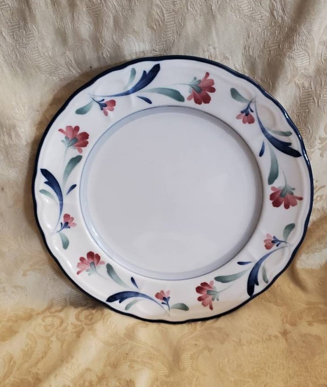 Rare Find, Epoch Dinnerware, Promenade, 10.40 Inch Dinner or Chop Plate ...