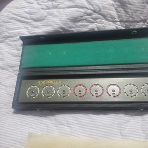 Vintage Addometer in Original Black Case, Vintage Math Tool or Office ...