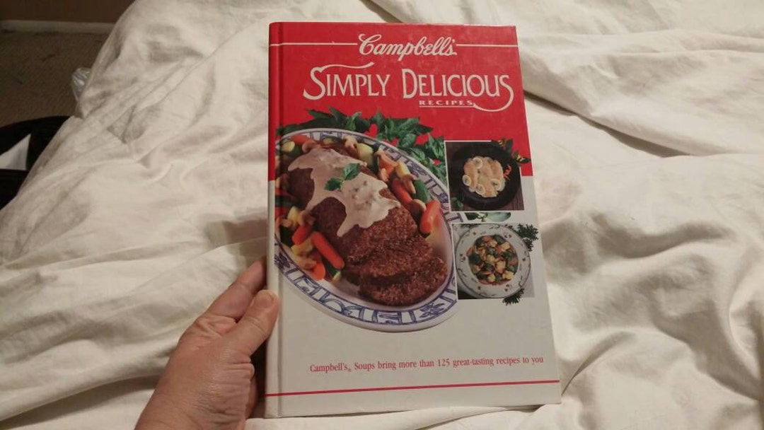 Campbell's Simply Delicious Recipes Hardback Cookbook 1992 Book - Etsy