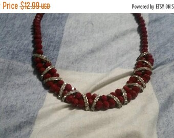 Ruby Costume Necklace - Etsy