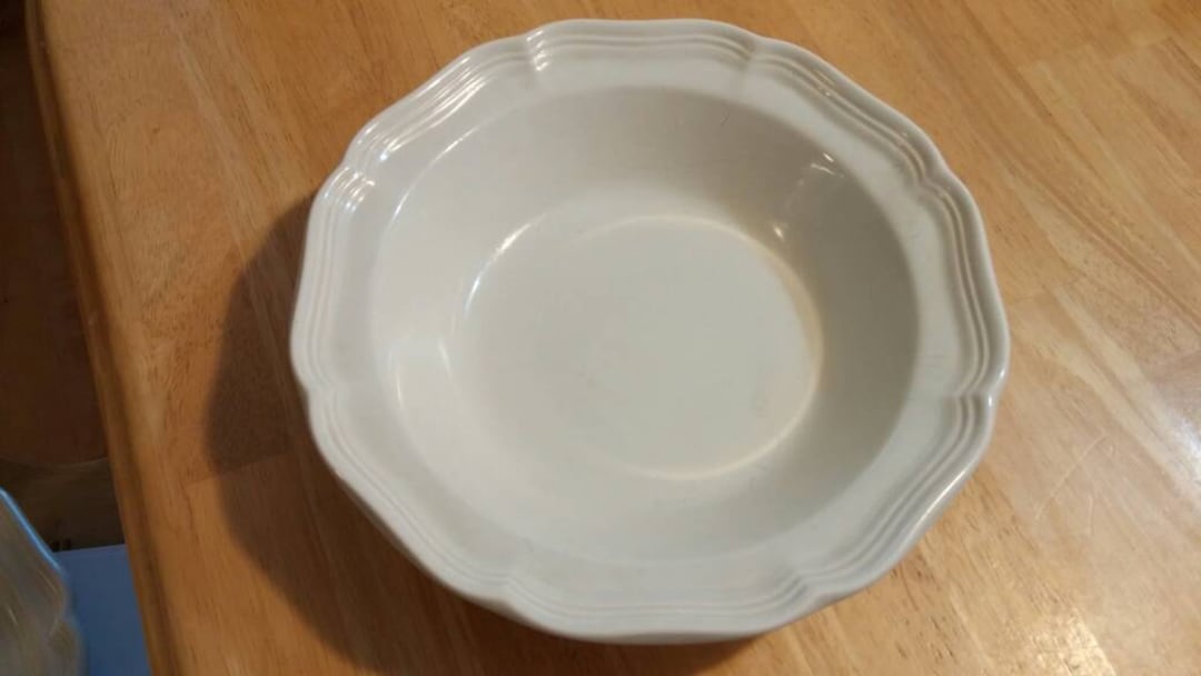 Mikasa French Countryside White 9 Inch Soup/pasta or Salad Bowl ...