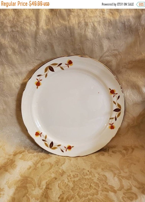 Autumn Leaf Dinner Plates - Etsy