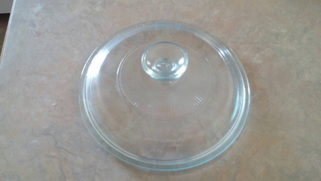 Round Pyrex Glass 7.75 Inch Lid for Casserole Dishes or Crock Pots - Etsy