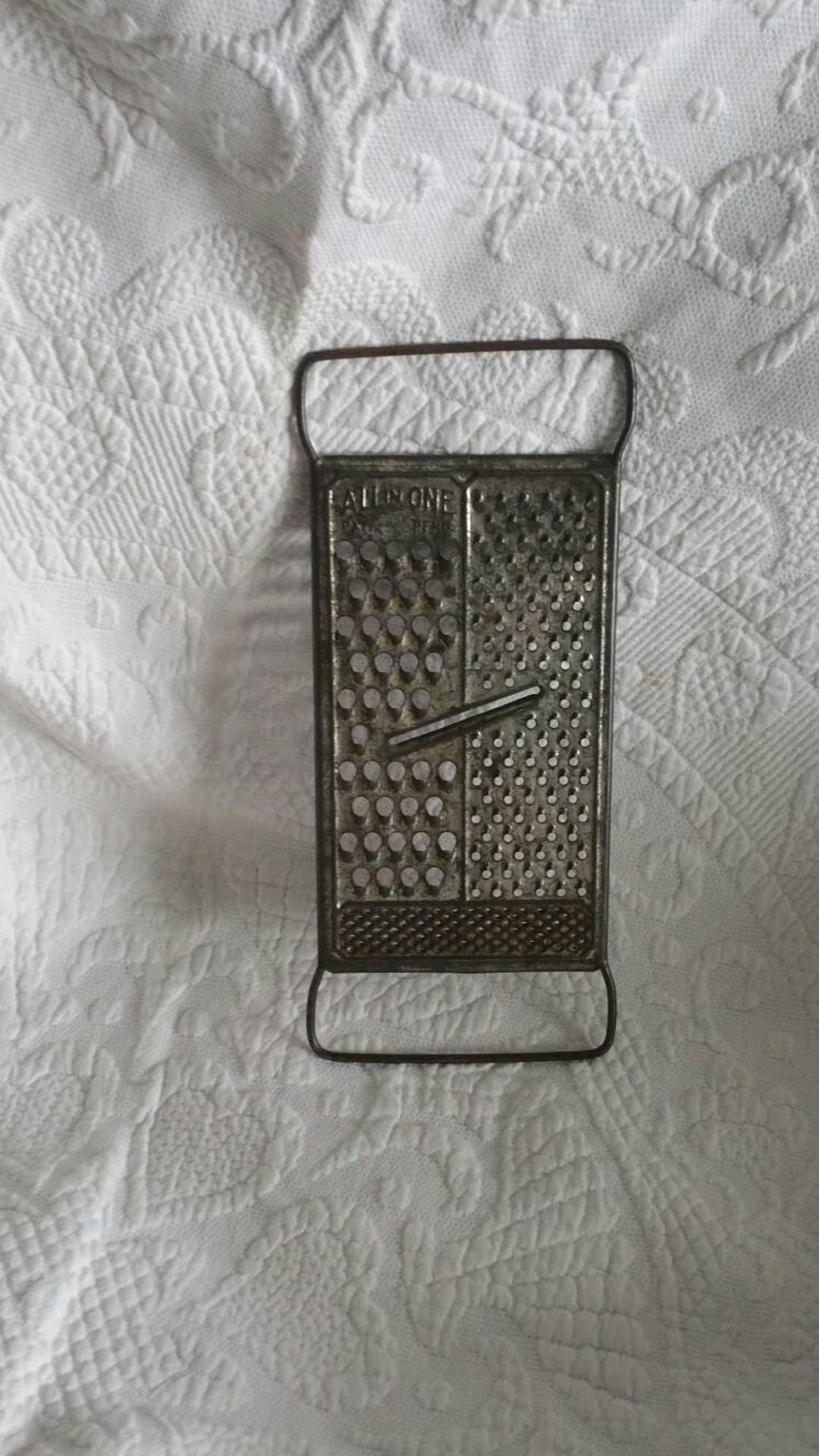 Rustic, All in One Patent Pending Metal Cheese Grater Kitchen Tool ...