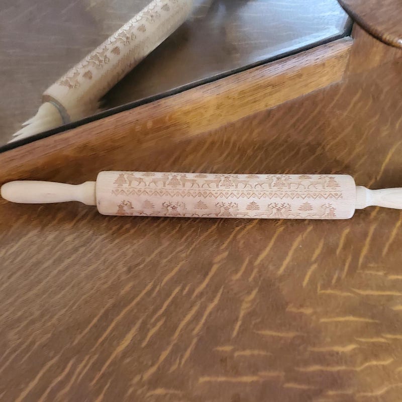 Carved Rolling Pin - Etsy
