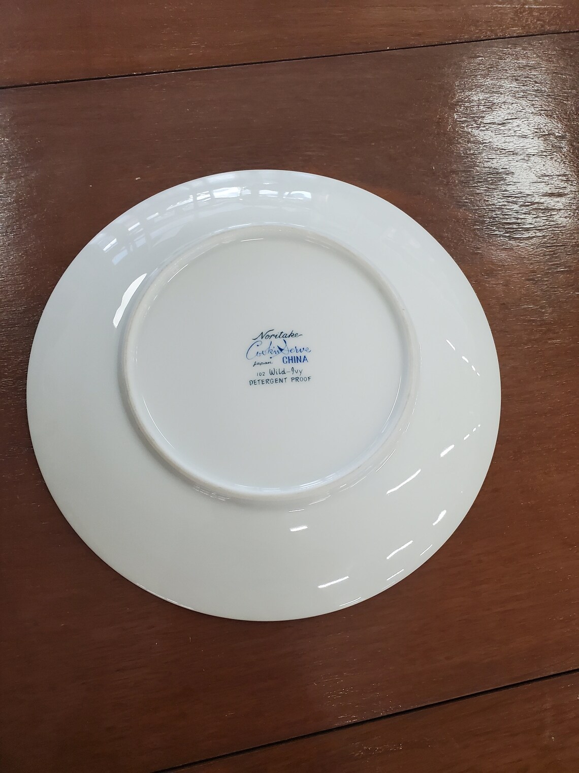 Noritake Cook N Serve Wild Ivy Pattern 8.25 Inch Salad Plate, Green ...
