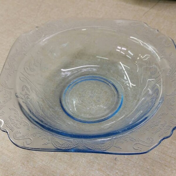 Blue Madrid Depression Glass - Etsy