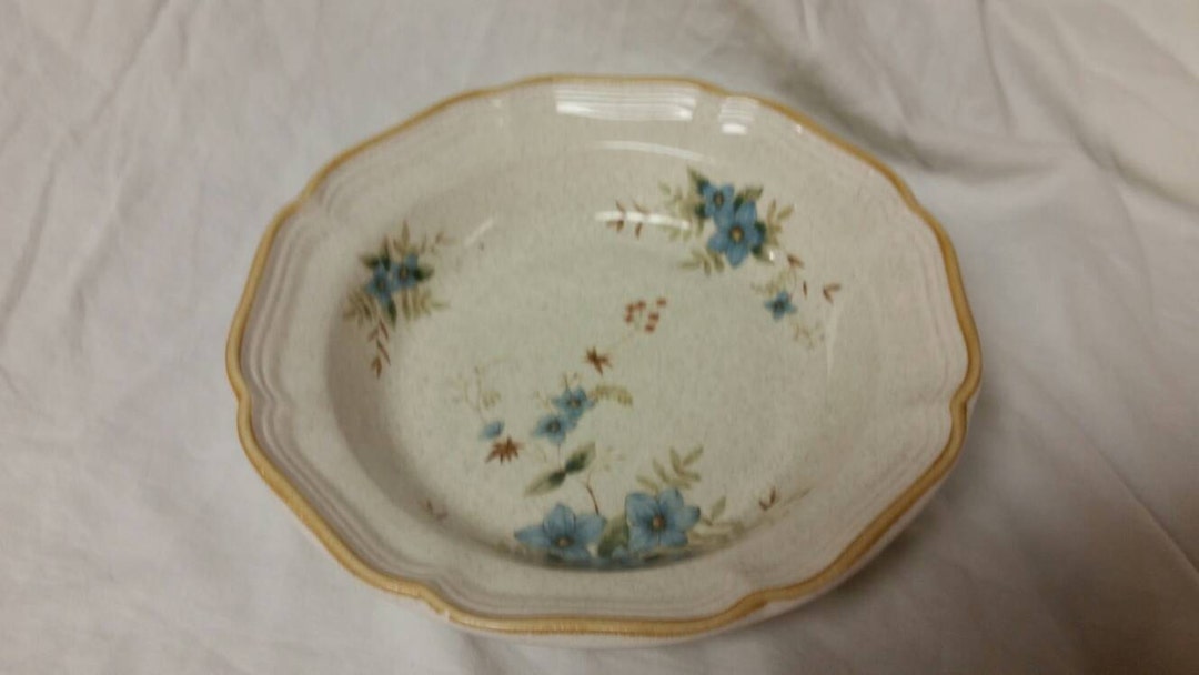 Retired Pattern Mikasa Day Dream 8.5 Inch Soup or Salad Bowl Stoneware ...
