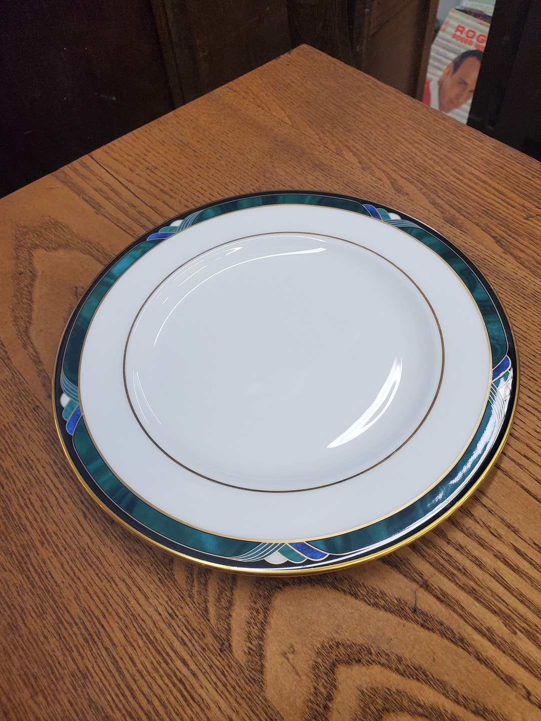 Fine China, Lenox, Kelly Pattern, 8 Inch Salad/dessert Plate, Debut ...
