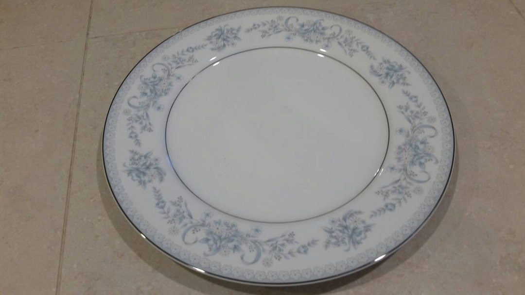 Mikasa Fine China Dresden Rose Pattern 12.25 Inch Serving Plate or Platter Replacement Dish Made ...
