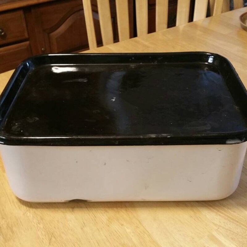 Enamel Pan With Lid - Etsy