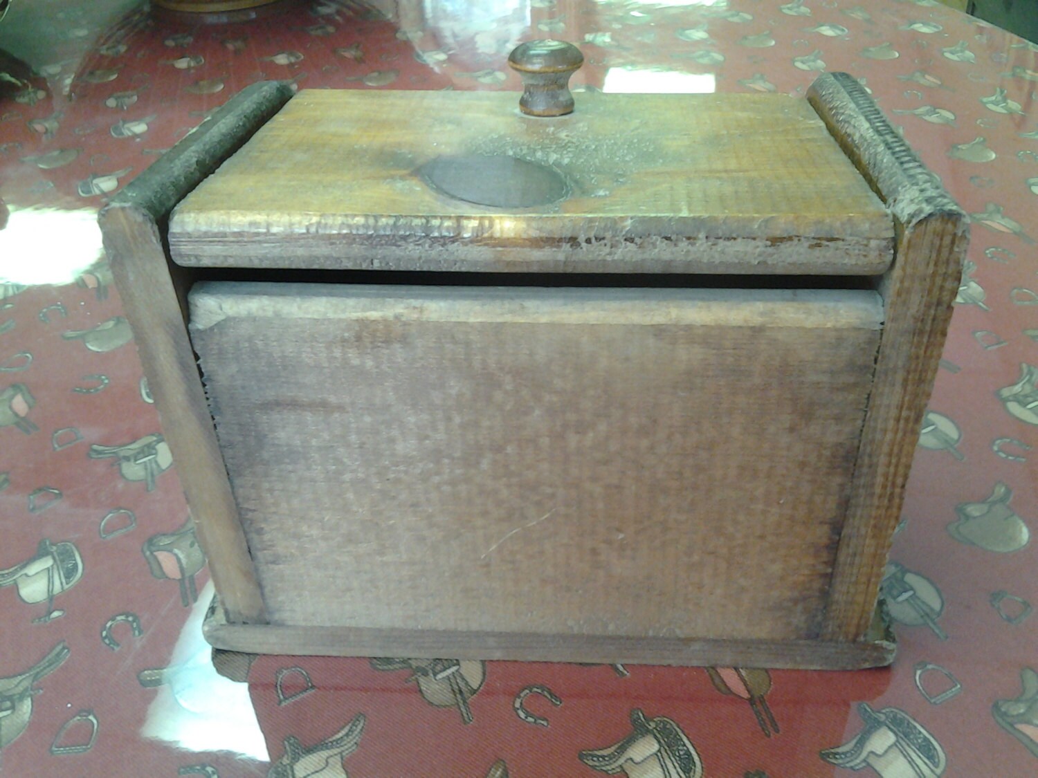 On Sale Vintage Lucite and Wood Recipe Box or Container With - Etsy