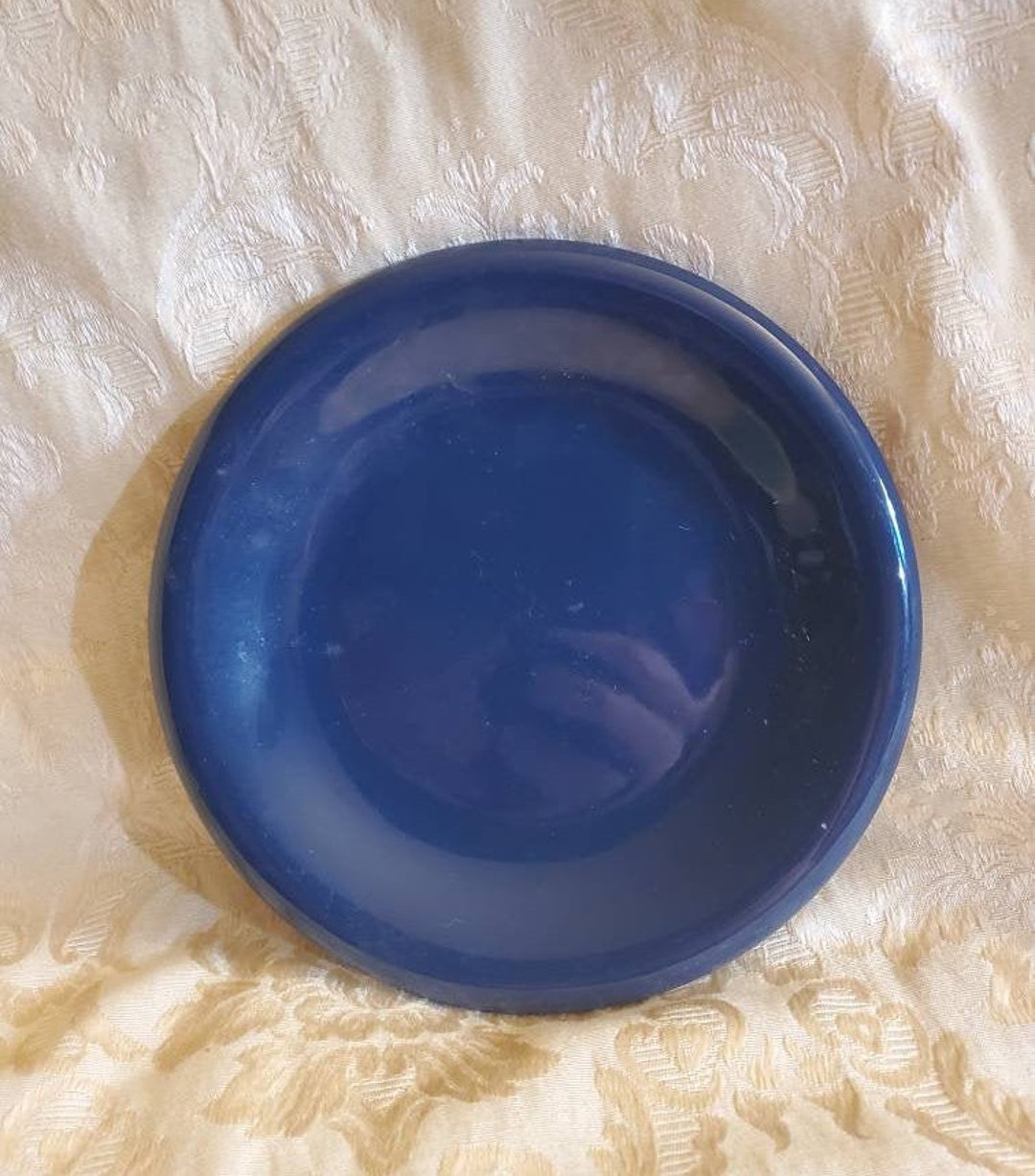 Baker, Hart and Stuart for Mervyns, USA Pottery, Dark Blue, 7.75 Salad ...