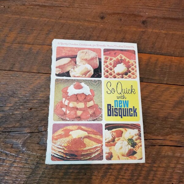 Vintage Bisquick Cookbook - Etsy