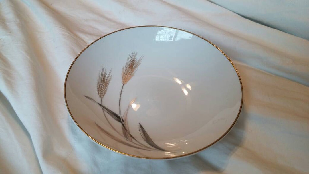 Sango Fine China 7 Inch Autumn Gold Serving Coupe Bowl Made in Japan ...