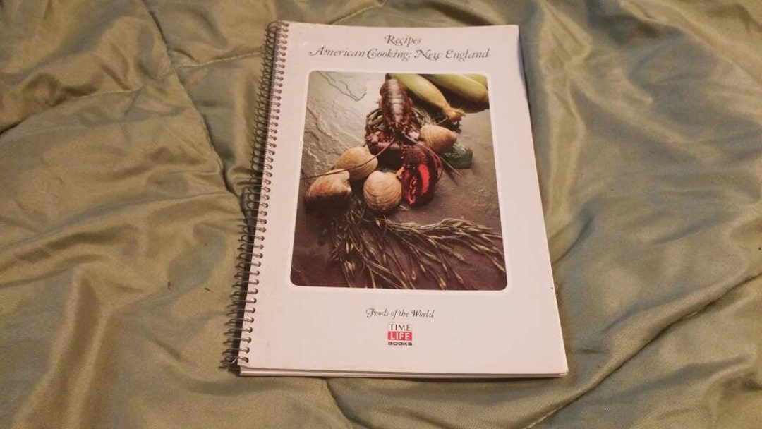 Time Life Books Foods of the World American Cooking: New England Spiral ...