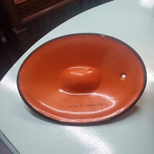 FE 18 Belgium, Small Decosware, Souffle Pan, Single Serving, Heavy Cast ...