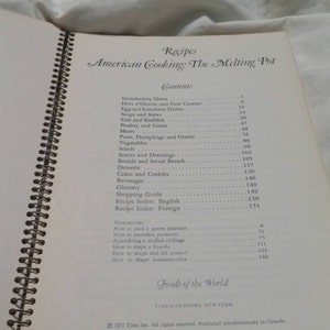 Time Life Foods of the World American Cooking: the Melting Pot ...