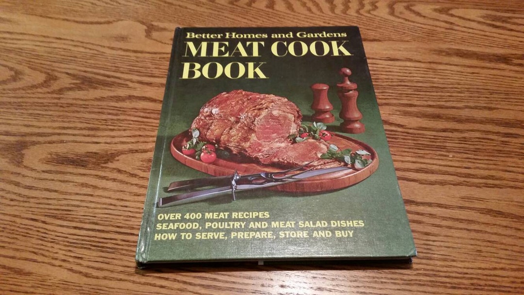 Better Homes and Gardens Meat Cook Book 1968 Hardback Recipe Book for ...
