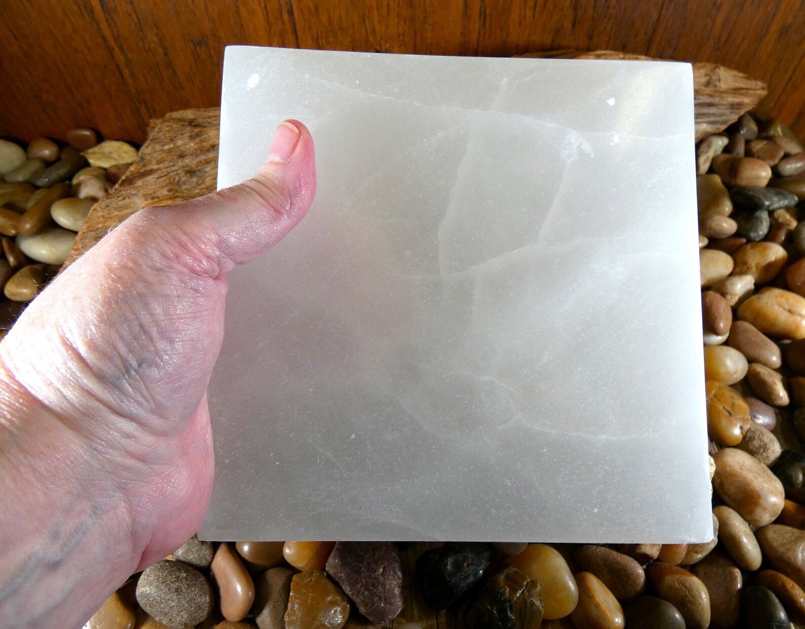 Large Selenite Charging Plates 6 Selenite Selenite - Etsy