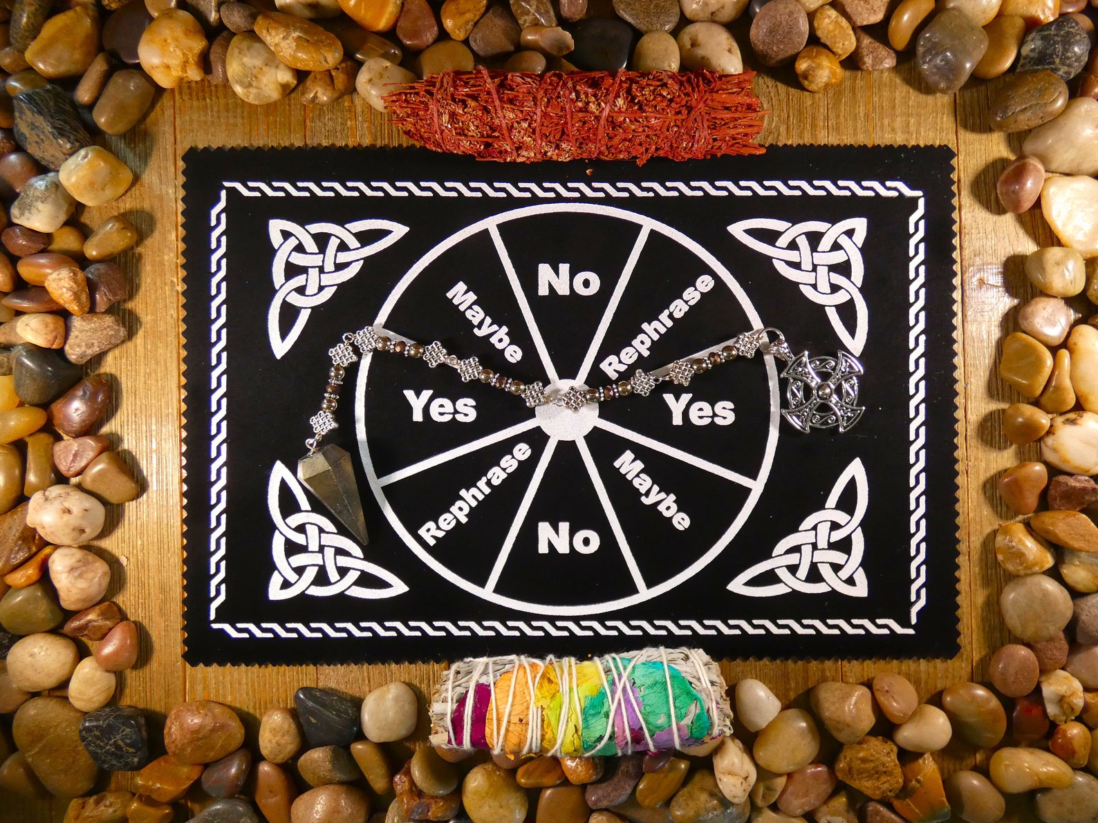 Celtic Style Pendulum Mat Pendulum Mat Pendulum Cloth | Etsy