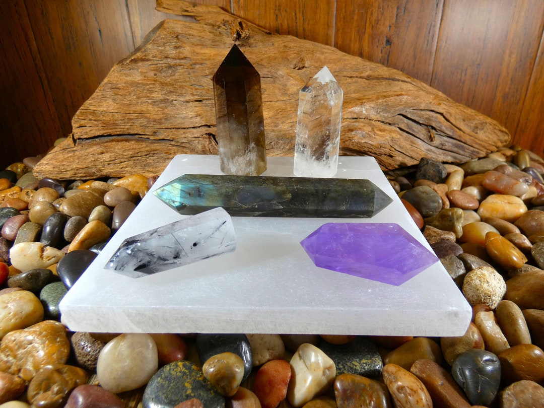 Large Selenite Charging Plates 6" - Selenite, Selenite Plate, Selenite ...