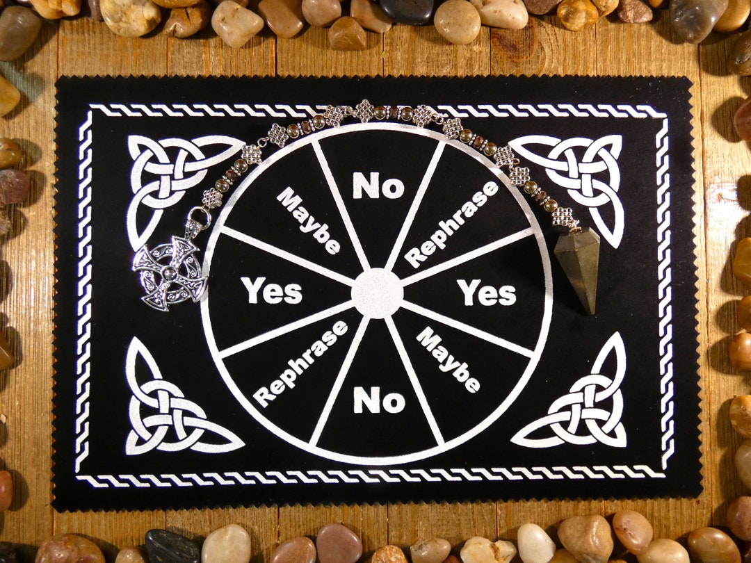 Celtic Style Pendulum Mat Pendulum Mat, Pendulum Cloth, Pendulums ...