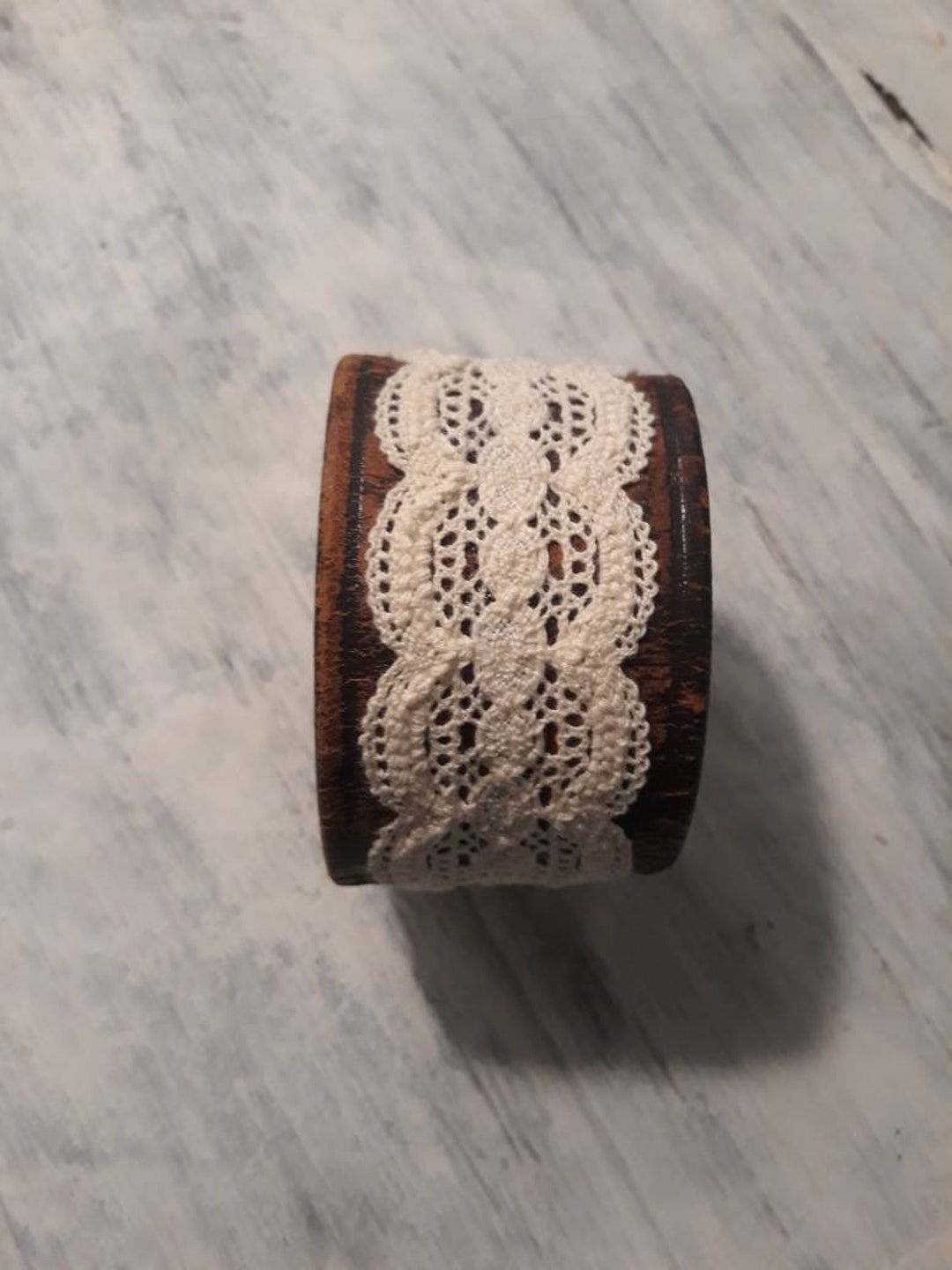 Upcycled Leather Cuff Bracelet - Etsy