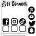 Lets Connect Template for Laser Cutting - Etsy