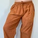 SW0003 Stone Washed Men Comfy Pants With Waist Elastic - Etsy