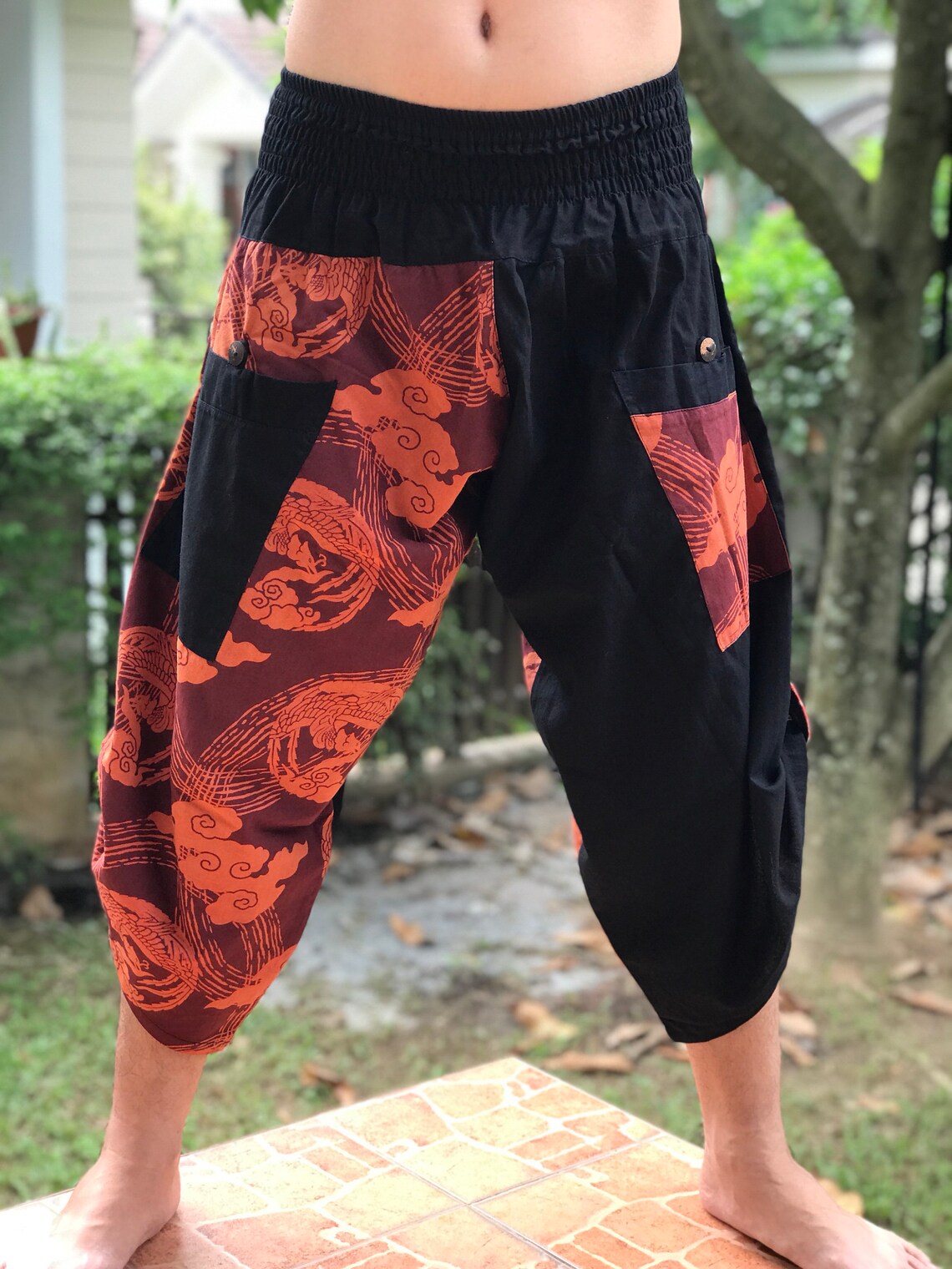 BT0301 New Arrival Samurai Pants Men Pants Handmade Pants - Etsy