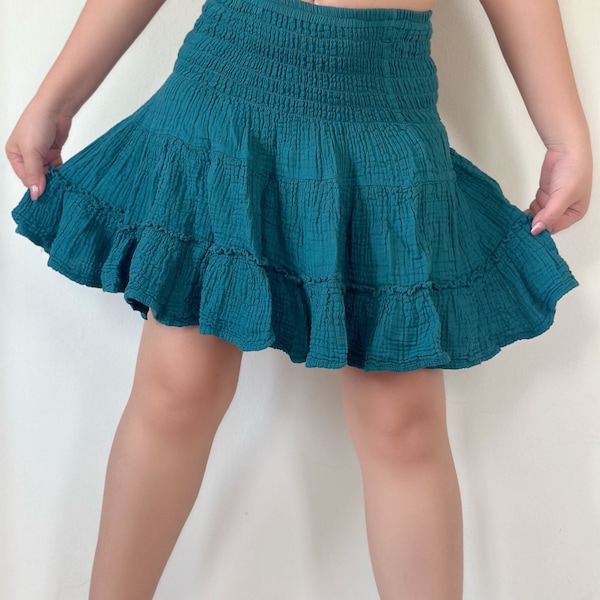 Short Gypsy Skirt - Etsy
