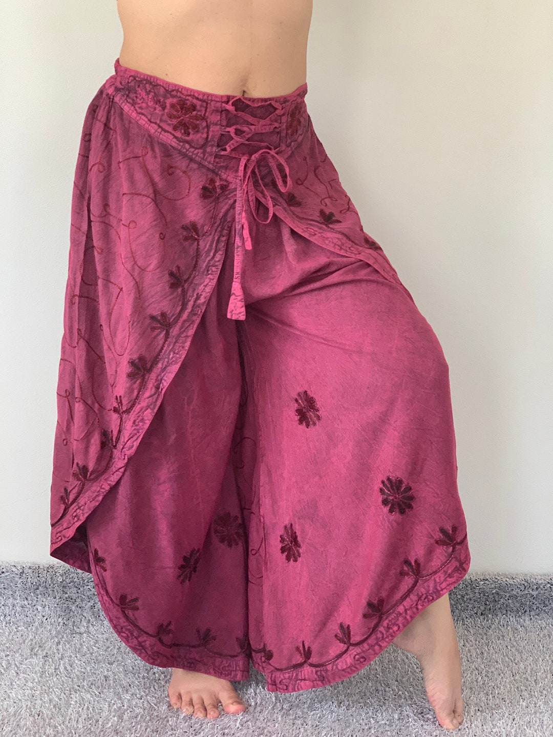 ID0613 Original Ethnic Indian Cotton Trousers, Casual Pants, Indian ...