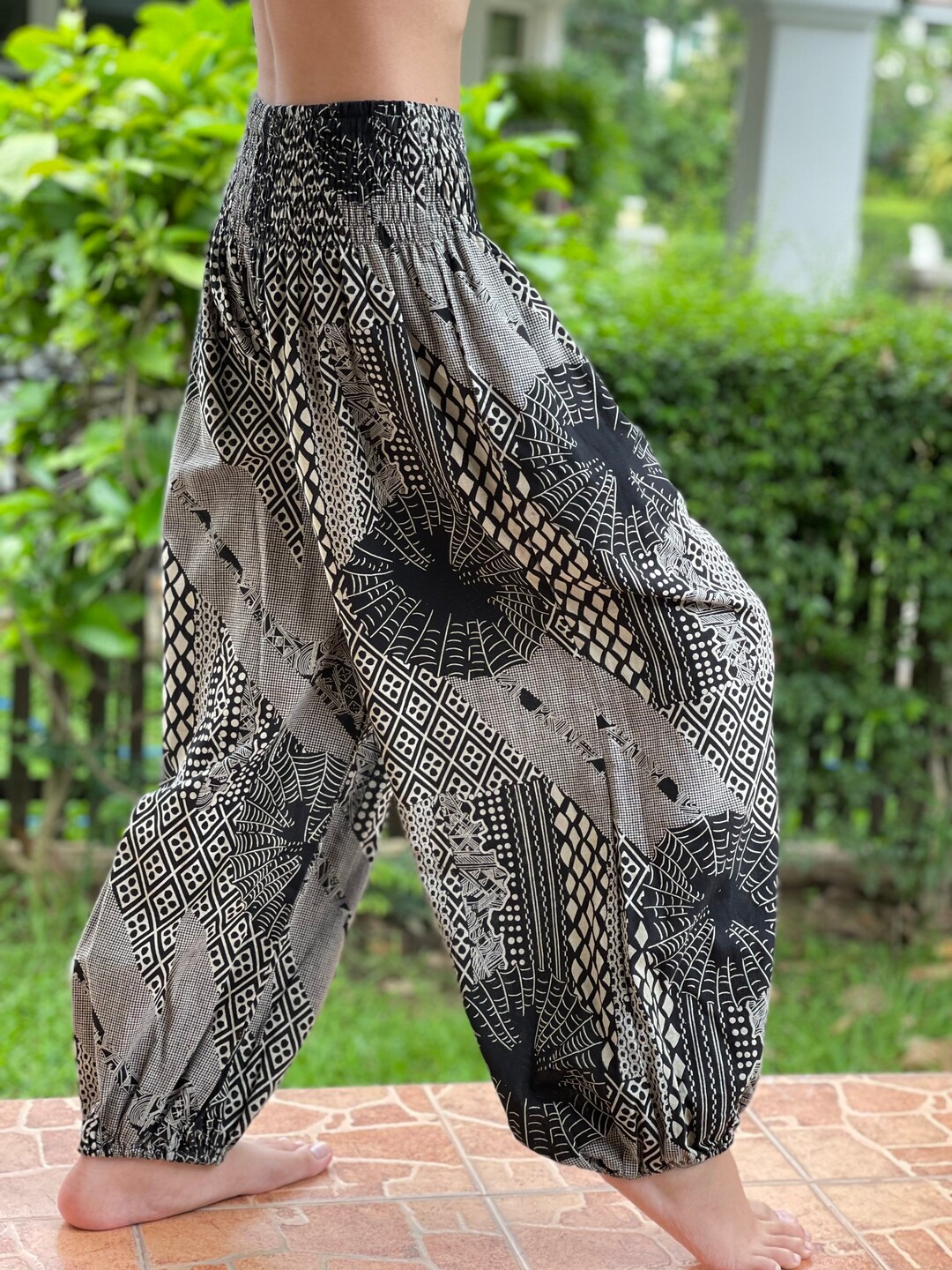 GN0024 Pantalon Thai Genie, pantalon confortable, pantalon gitane ...