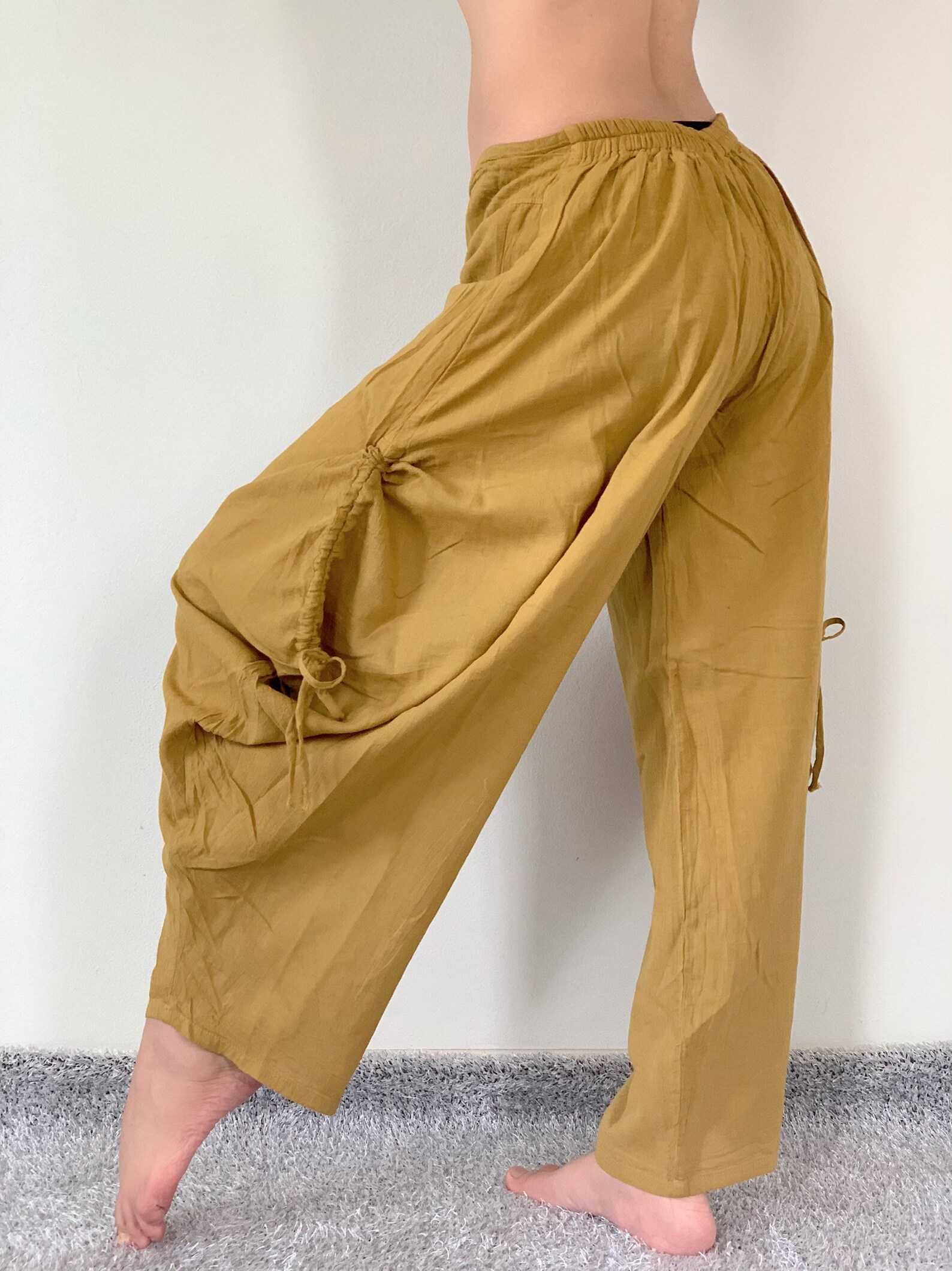 CG0116 Cotton Soft Rope Pants Lady Pants Light Weight Women | Etsy