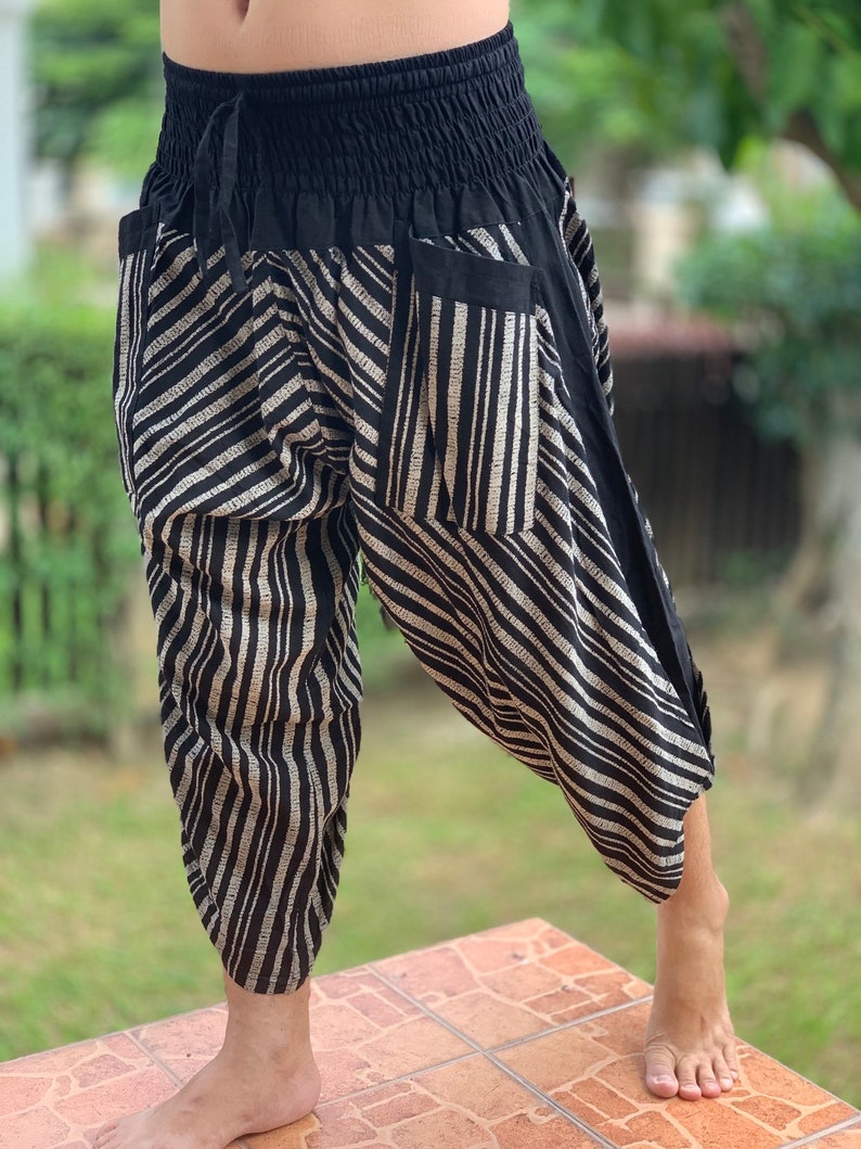 XL0013 New Arrival Samurai Pants, Handmade Pants, Men's Fashion, Unisex ...