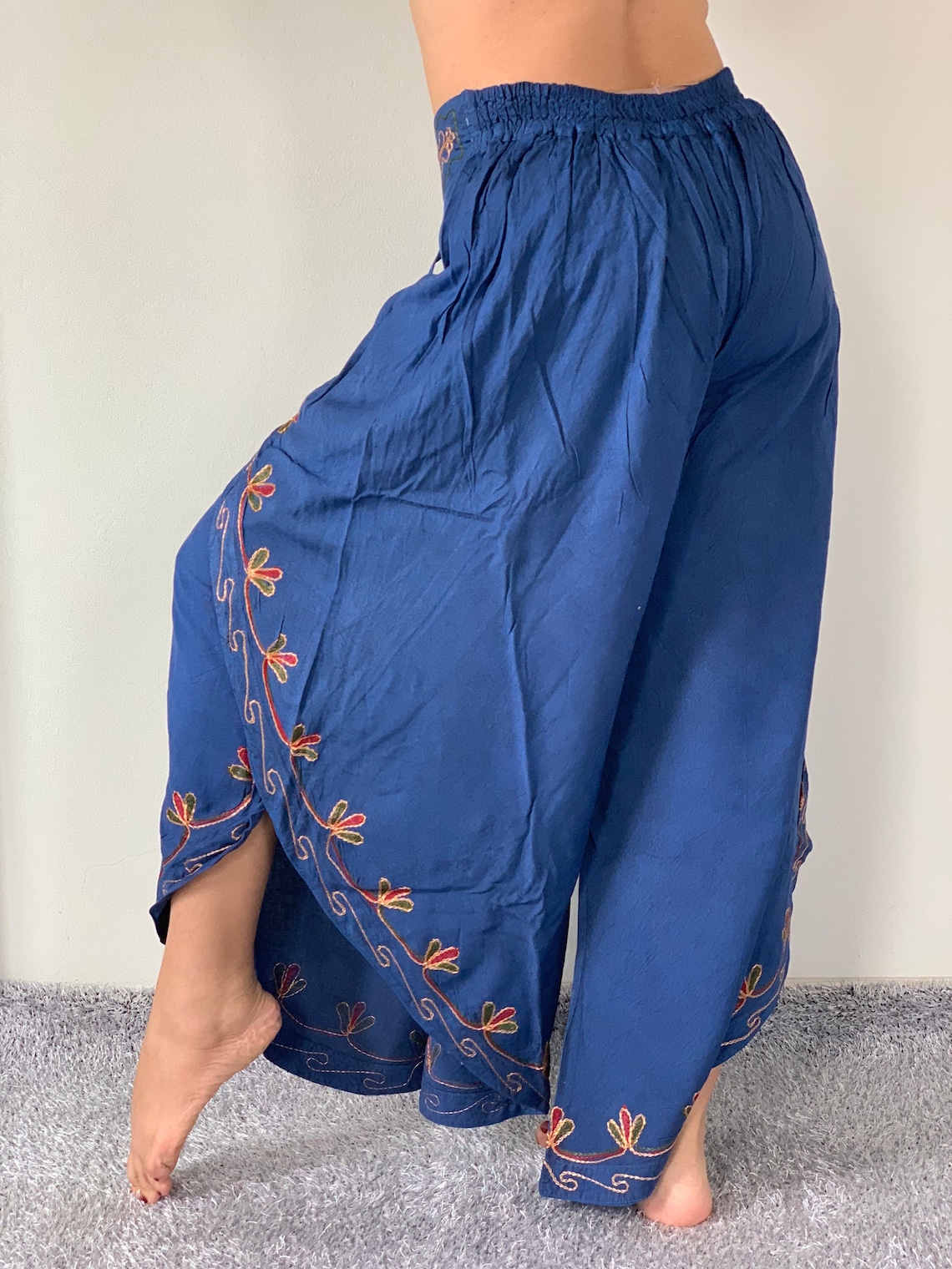 ID0622 Original Ethnic Indian Cotton Trousers Casual Pants - Etsy
