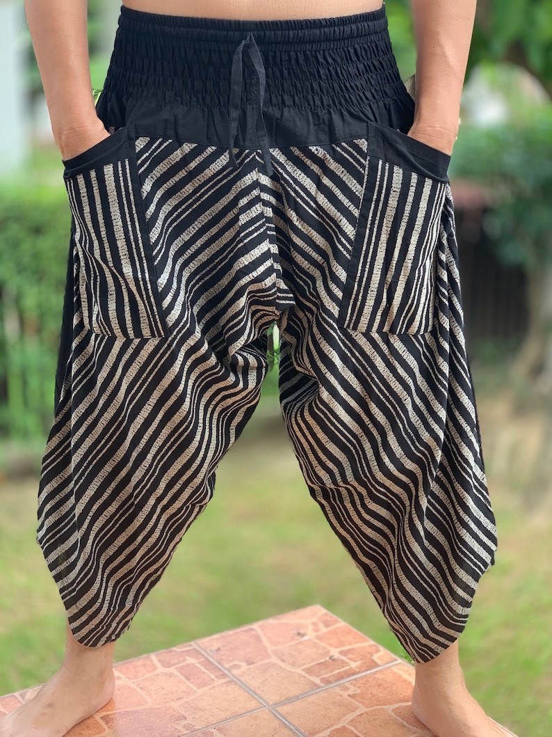 XL0013 New Arrival Samurai Pants, Handmade Pants, Men's Fashion, Unisex ...