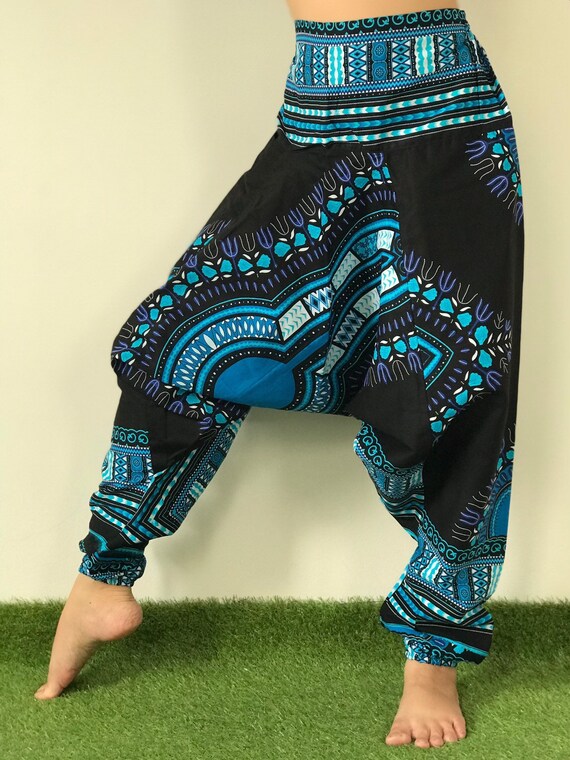 HR0016 Dashiki Design Harem Pants Handmade pants Thick | Etsy