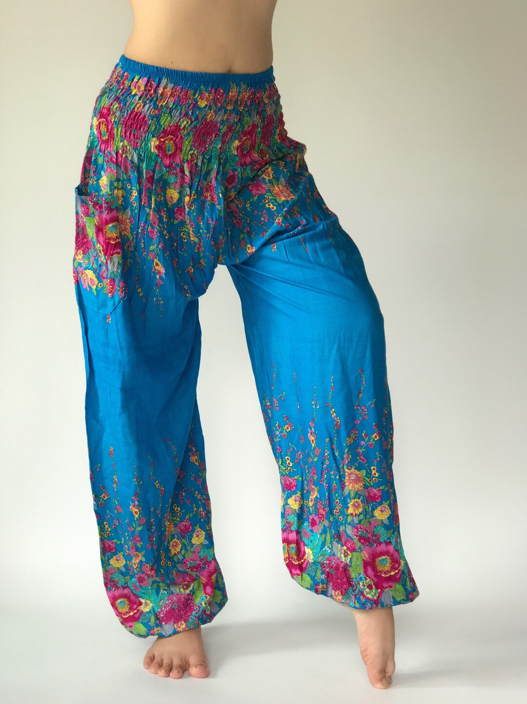 SM0031 Genie Pants Comfy Trouser, Gypsy Pants Rayon Pants,aladdin Pants ...