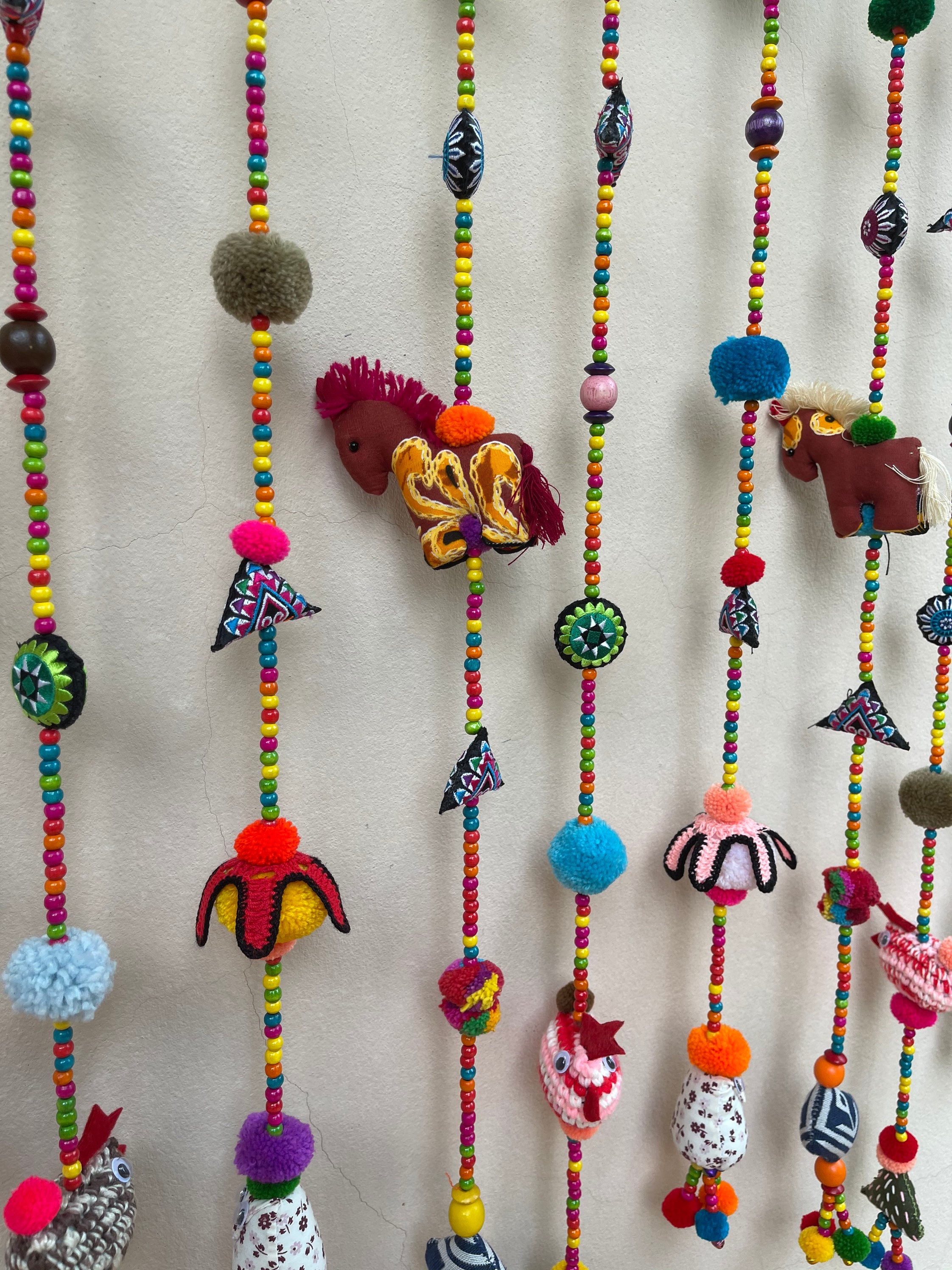 CD0003 Get 9line Door Bead Handmade Decorate by Cute Doll for Home ...