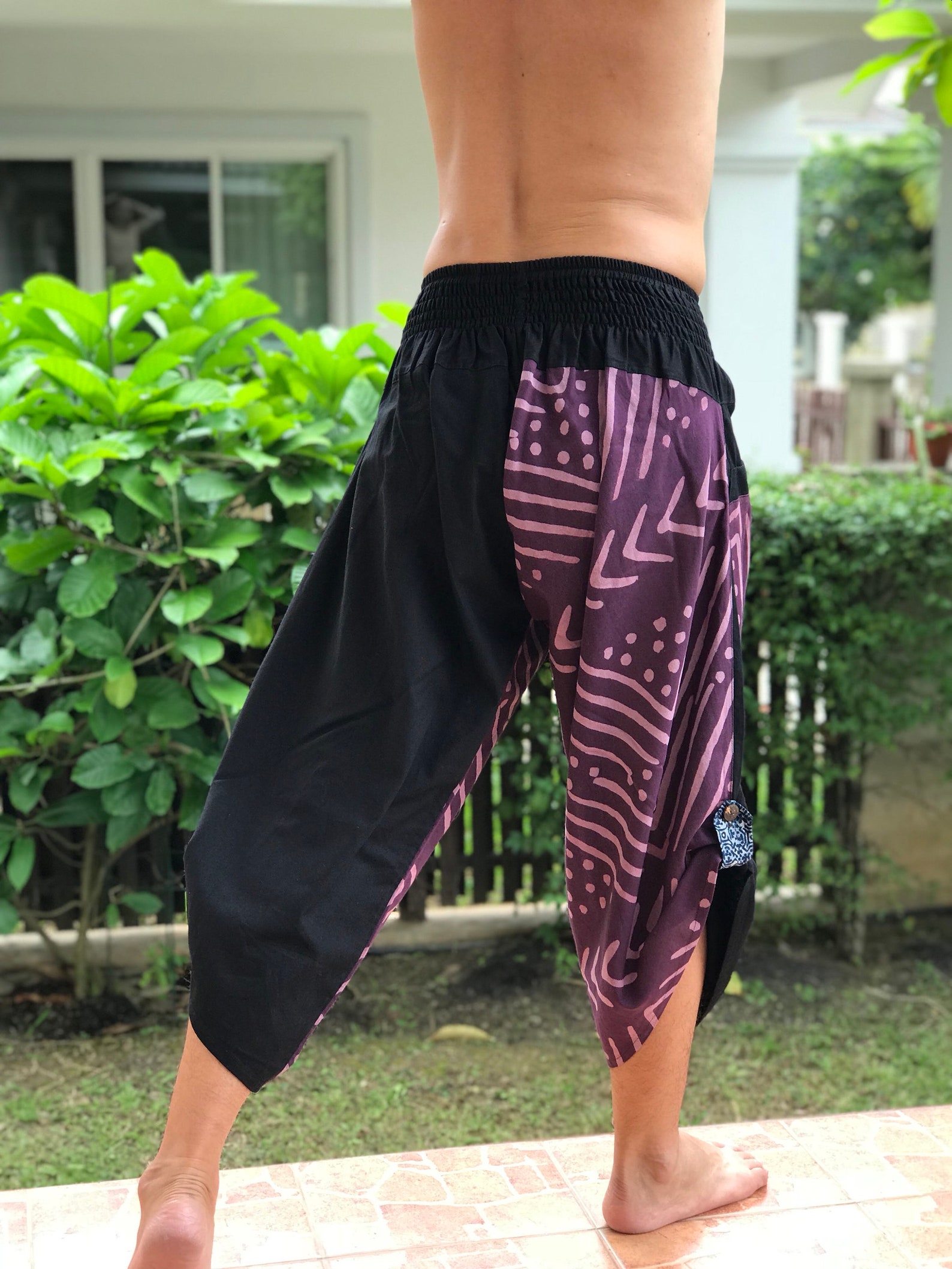 BT0012 New arrival Samurai pants men pants Handmade pants | Etsy