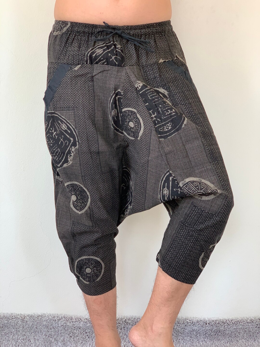 HE0002 Street Samurai Style Pants, Unique Style Ninja Pants Are ...